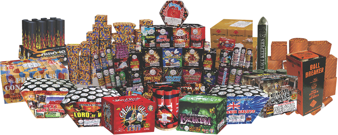 Buy Fireworks at the Fusion Fireworks Store, Delivery Australia wide