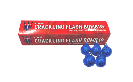 CRACKLING FLASH BOMB
